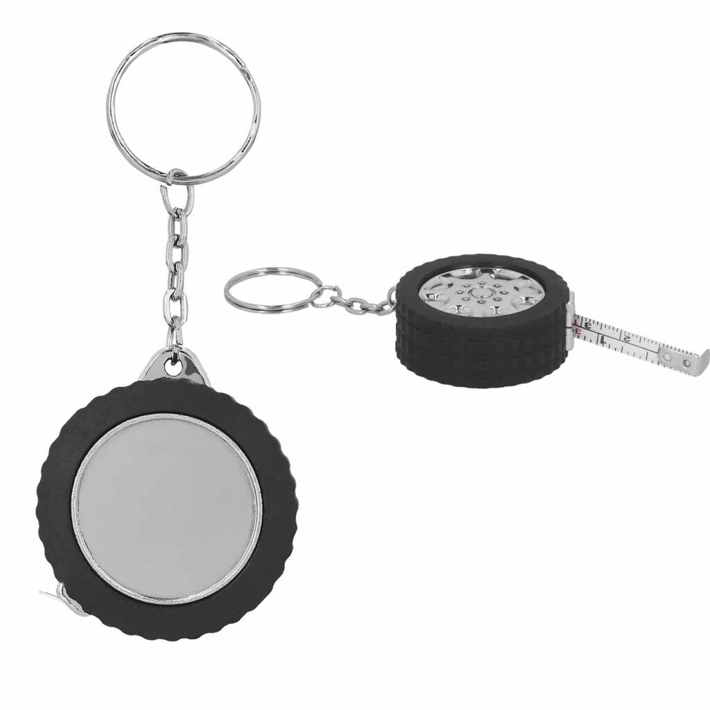 Llavero Flexómetro En Forma De Llanta, 1 - PK 010 - For Promotional ...